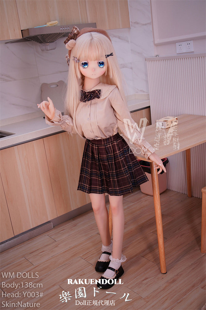 Y003ヘッド & 138cm アニメドール ソフトビニール製ヘッド+TPE製ボディ WMdoll