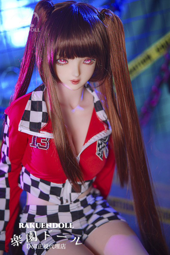千叶ヘッド & 145cm D-cup TPE製ラブドール 肌色＆眼球色＆メイク＆ウィッグ＆衣装は宣材写真と同じ