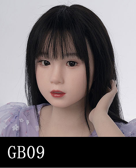 GB06ヘッド ＆ 110cm 平ら シリコン頭部+TPEボディ 宣材写真がリアルメイク付き axbdoll