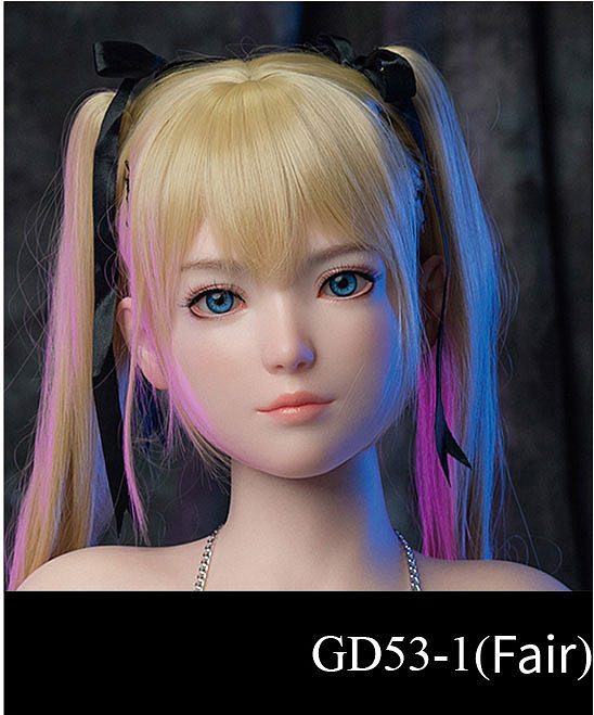 GD07Rヘッド ＆ 142cm AA-cup シリコンドール waxdoll