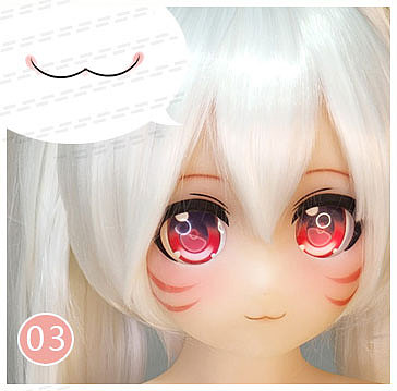 Aotume アニメドール#95ヘッド ＆ 105cm AA-cup tpeヘッド＋TPEボディ105cm＆135ボディ搭載可能