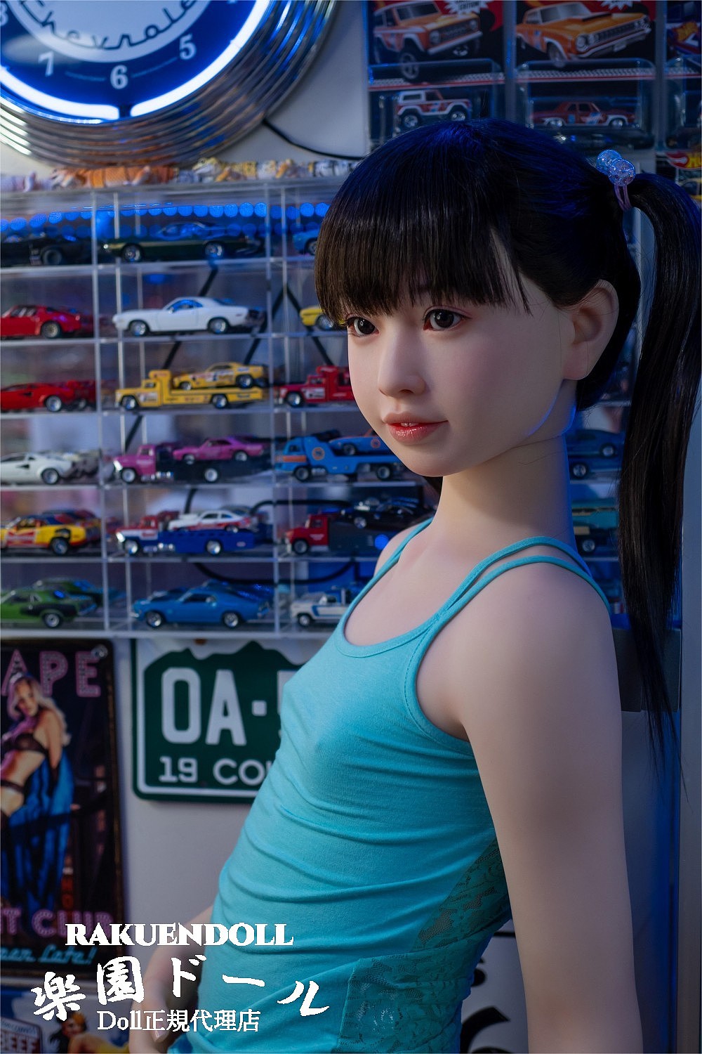 AGD01ヘッド ＆ 149cm 平ら LL団 シリコンドール J cute