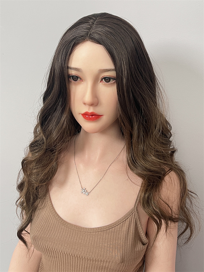 【楽園ドール】 #芊(qian)ヘッド 158CM Bカップ フルシリコン製ラブドール FANREAL