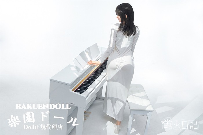 【ピアニスト】蛍火日記 琉璃（Liuli）165cm Cカップ メイク② お口の開閉機能あり フルシリコン製 リアルラブドール セクシー 塗装加工あり