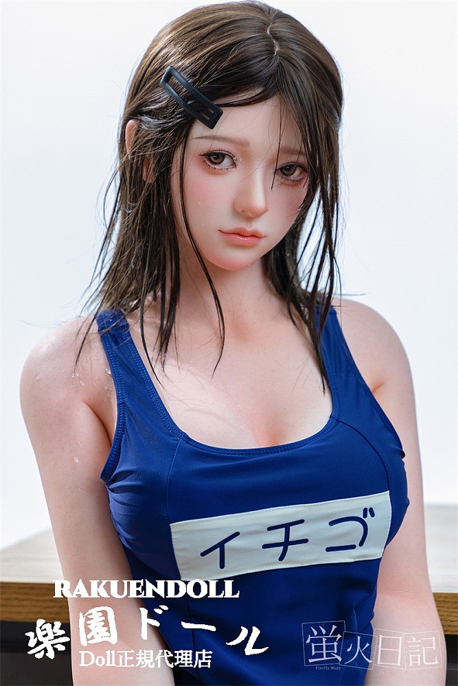 【濡れた娘】蛍火日記 琉璃（Liuli）ヘッド 159cm Eカップ メイク② お口の開閉機能あり フルシリコン製 リアルラブドール 塗装加工あり