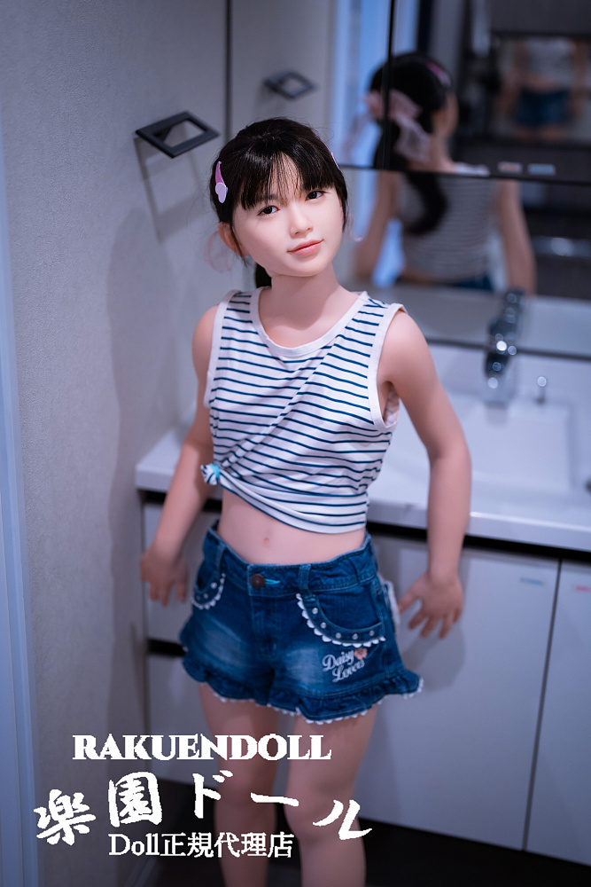 【ロり系】唯（ゆい）ヘッド ＆ 133cm バスト平 LL団 小学生 フルシリコンドール ロり系 可愛い女の子 J cute