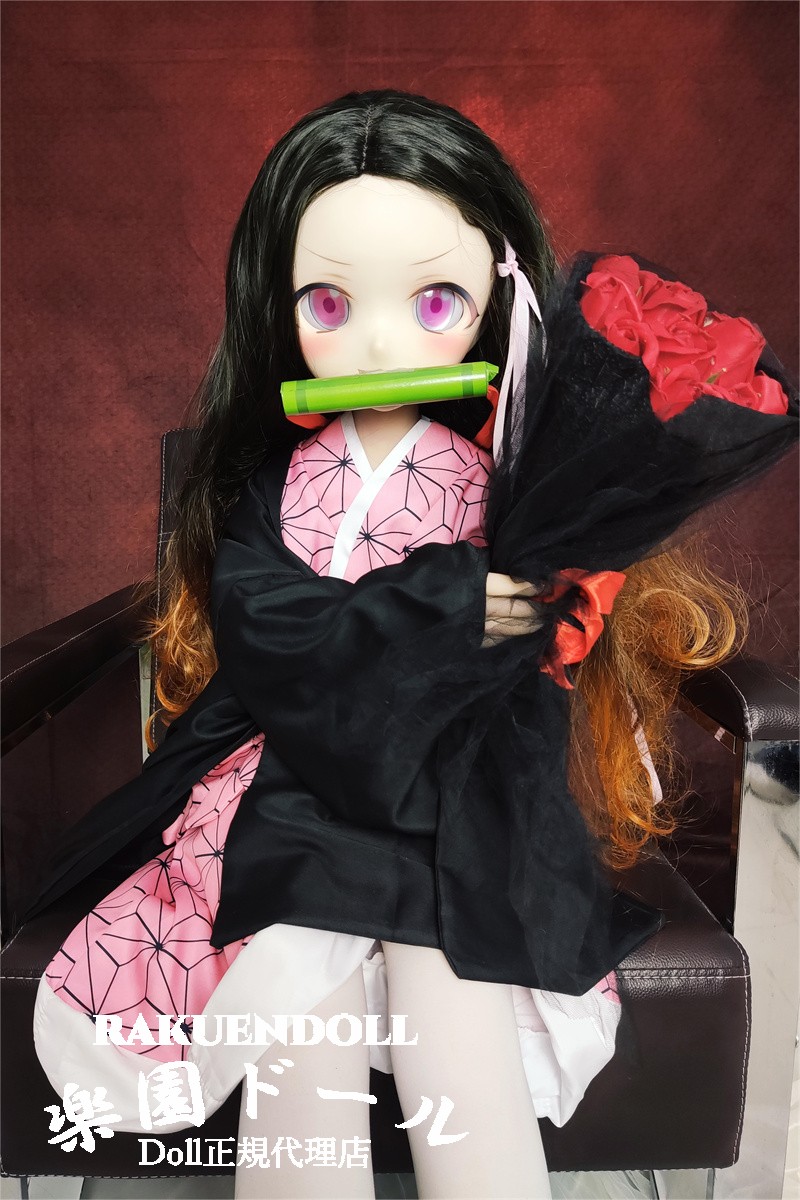 【アニメドール】DM02ヘッド＆147 Dカップ 4.0版 禰豆子コス ロり系 ビニールヘッド+TPEボディ Guava doll