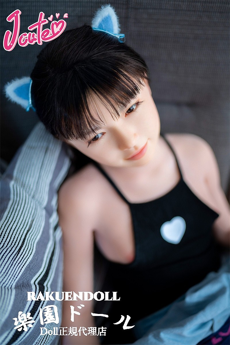 LL団】唯（植毛タイプ）ヘッド ＆ 133cmバスト平 小学生 猫ちゃん フルシリコンドール ロり系 可愛い女の子 J cute