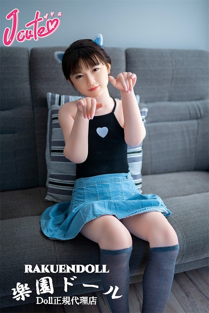 LL団】唯（植毛タイプ）ヘッド ＆ 133cmバスト平 小学生 猫ちゃん フルシリコンドール ロり系 可愛い女の子 J cute