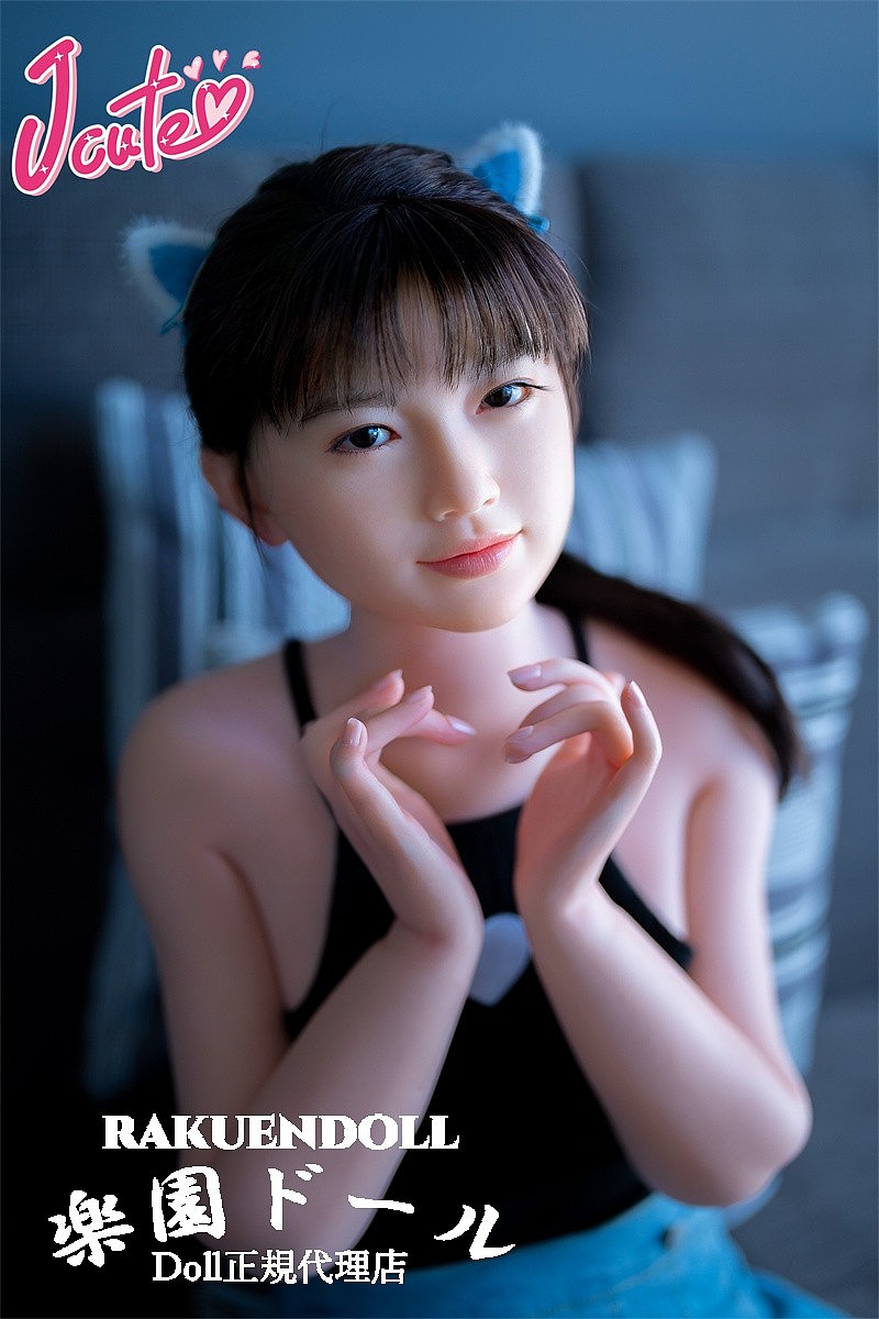 LL団】唯（植毛タイプ）ヘッド ＆ 133cmバスト平 小学生 猫ちゃん フルシリコンドール ロり系 可愛い女の子 J cute