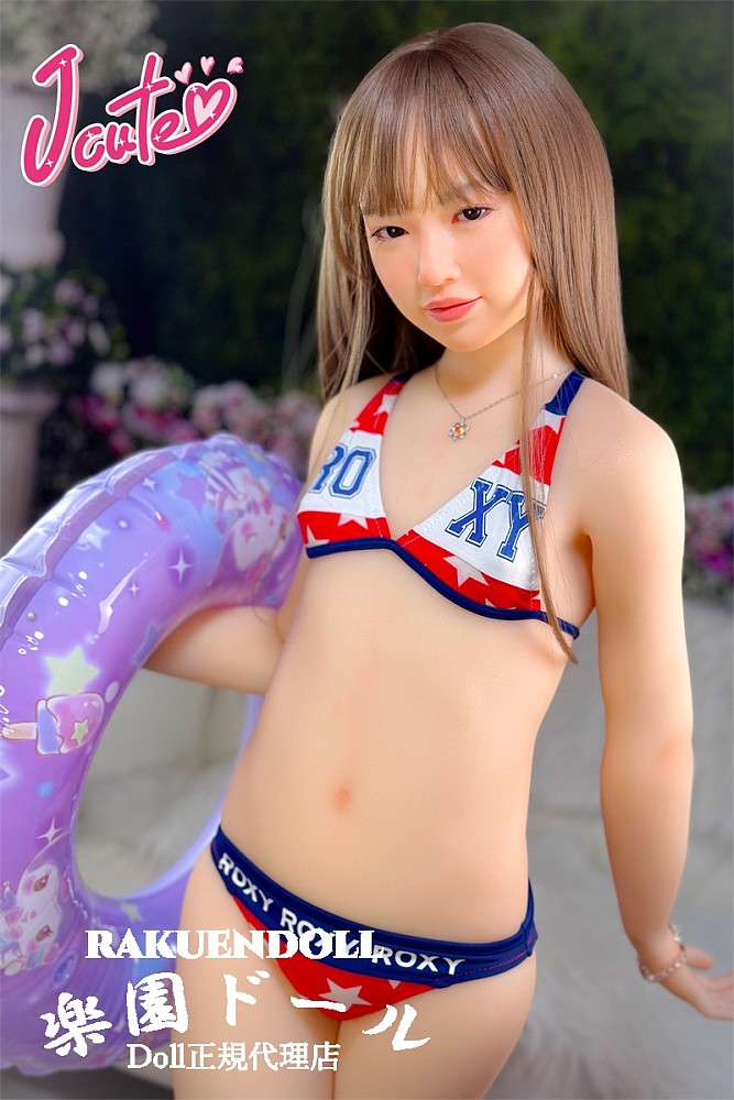 LL団】唯（ゆい）ヘッド ＆ 133cmバスト平 浮き輪 小学生 安い シリコンヘッド＋TPEボディー ロり系 可愛い女の子 J cute