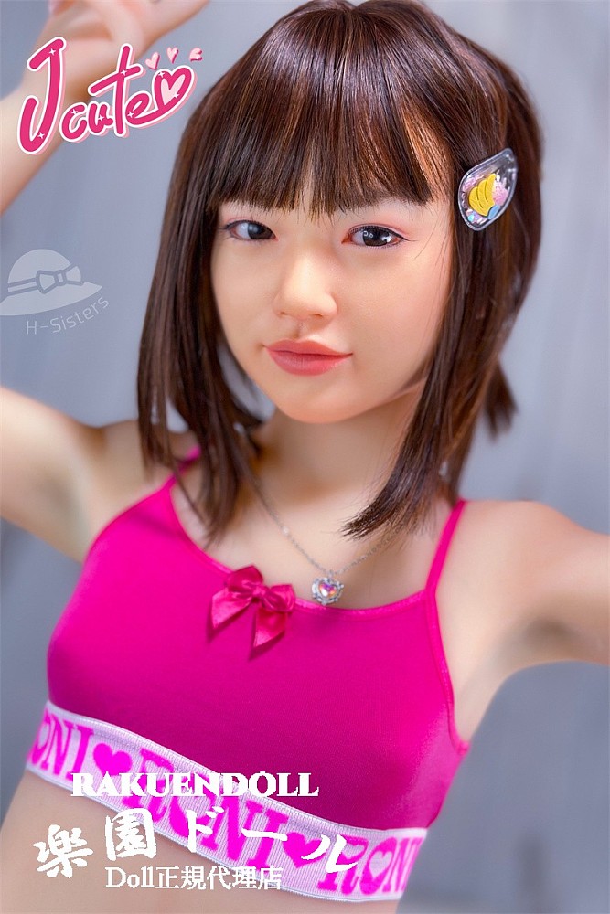 LL団】唯（ゆい）ヘッド ＆ 133cmバスト平 軽量ドール ロり 小学生 安い シリコンヘッド＋TPEボディー ロり系 可愛い女の子 J cute