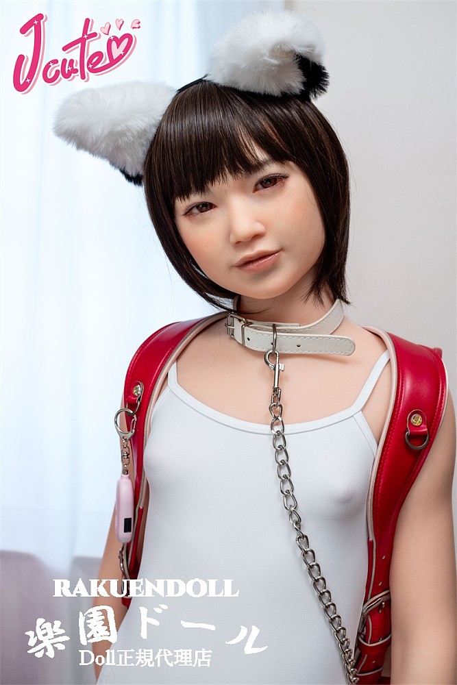 【ロり系】唯（ゆい）ヘッド ＆ 133cm バスト平 宣材写真はyuhoshiメイク! LL団 小学生 フルシリコンドール ロり系 可愛い女の子 J cute