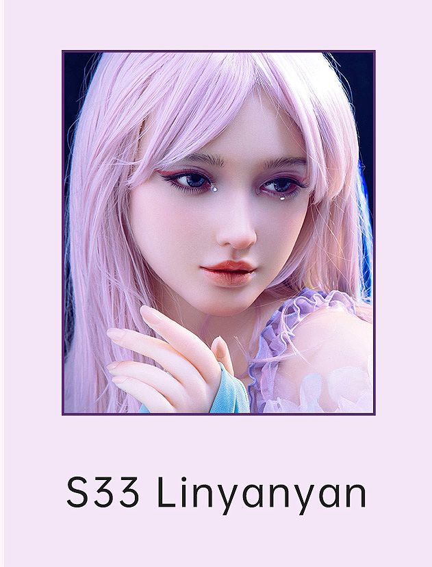 S33ヘッド & 162cm E-cup フルシリコン製ラブドール Sino-doll
