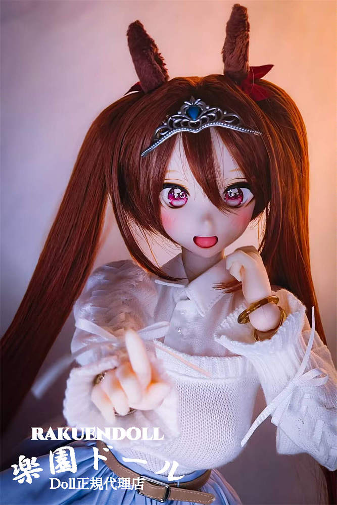 ミニドール 即納 大和赤骥ヘッド 60cm 巨乳 シリコン製ドール