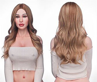 S40ヘッド & 165cm G-cup 最新等身大巨乳シリコン製ラブドール irontechdoll
