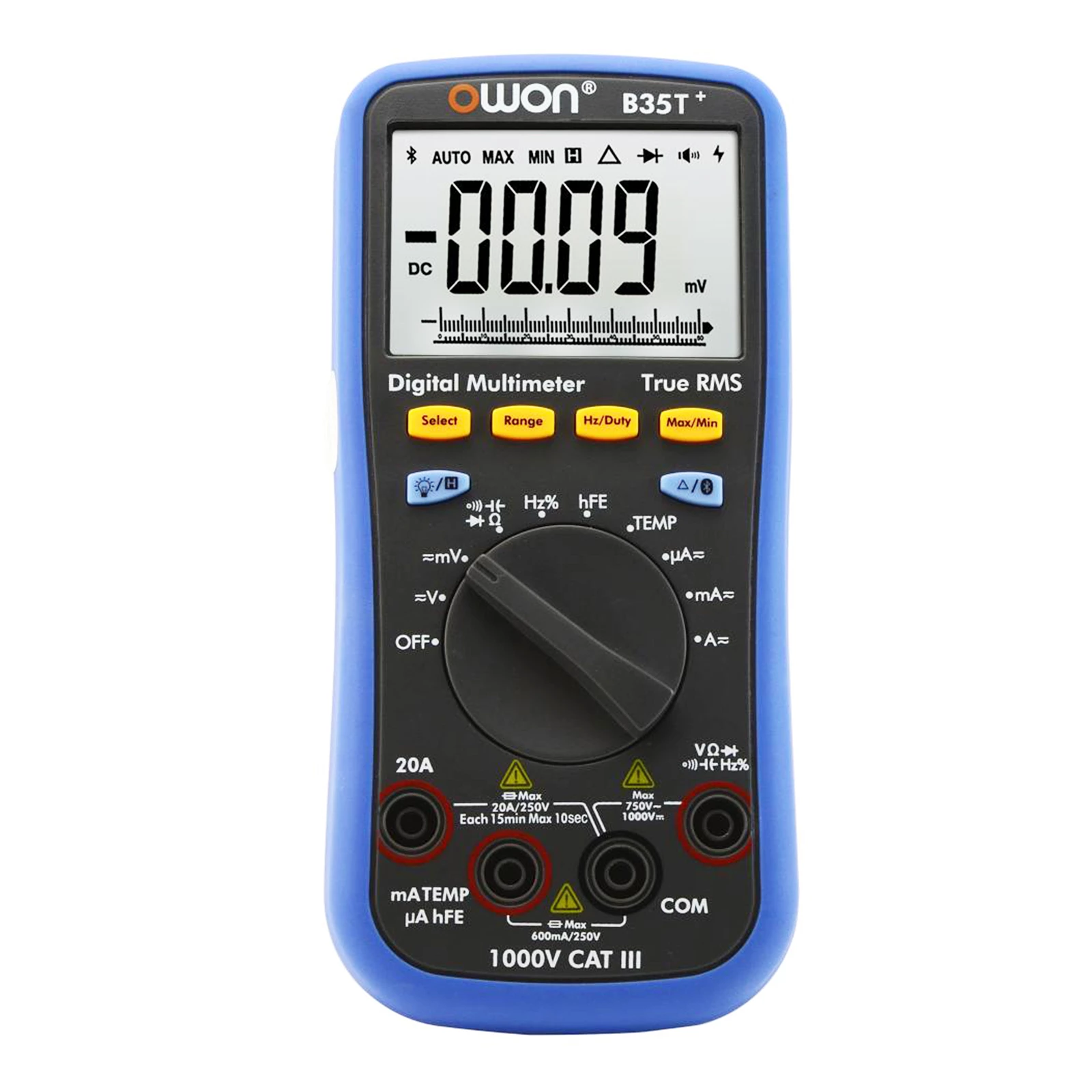 Owon B35T+ Digital Multimeter With Bluetooth True-rms Auto Range ...