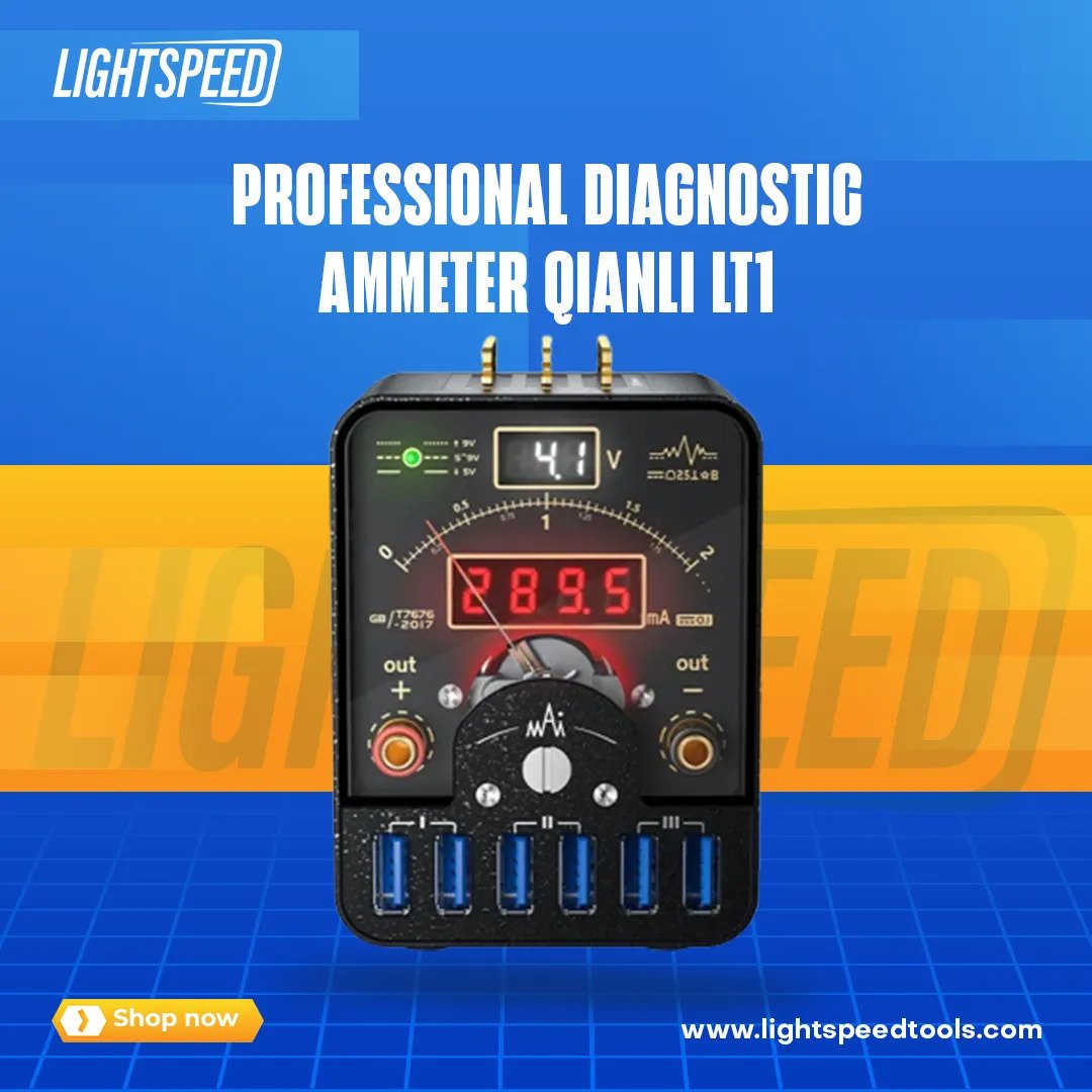 Professional Diagnostic Ammeter Qianli LT1 - www.lightspeedtools.com