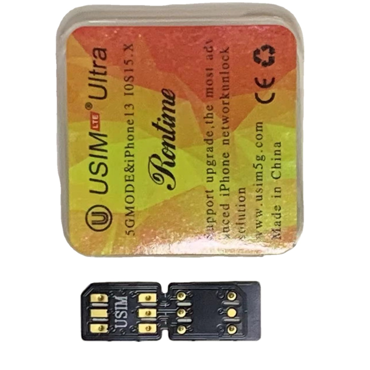 SIM CARD CHIP USIM ULTRA 5G MODEL FOR IPHONE 13 IOS 15.0 IOS 16.0