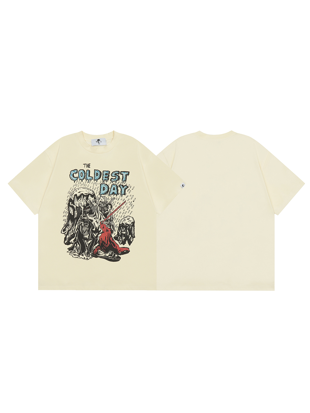 US$ 29.93 - Warren Lotas Extreme Cold Samurai Cartoon Print Tee - www ...
