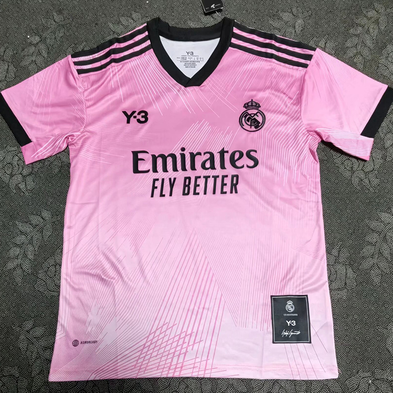 US$ 14.50 - 2022 RMA Y-3 Pink GoalKeeper Fans Soccer Jersey - www ...