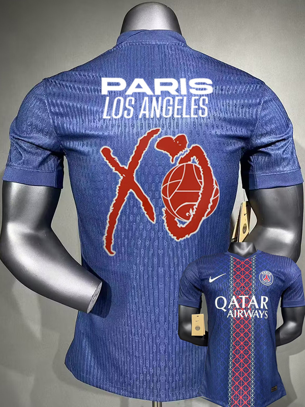 US$ 23.00 - 2025-26 PSG Home Print Paris Los Angeles XO Player Version ...