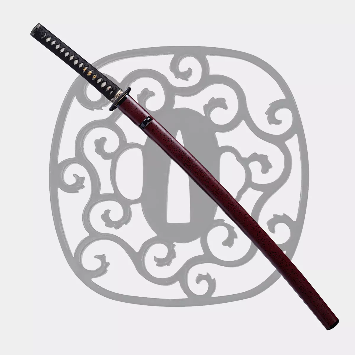 Arabesque 1095 Steel Basic Katana for Sale | Japanese Sword Shop