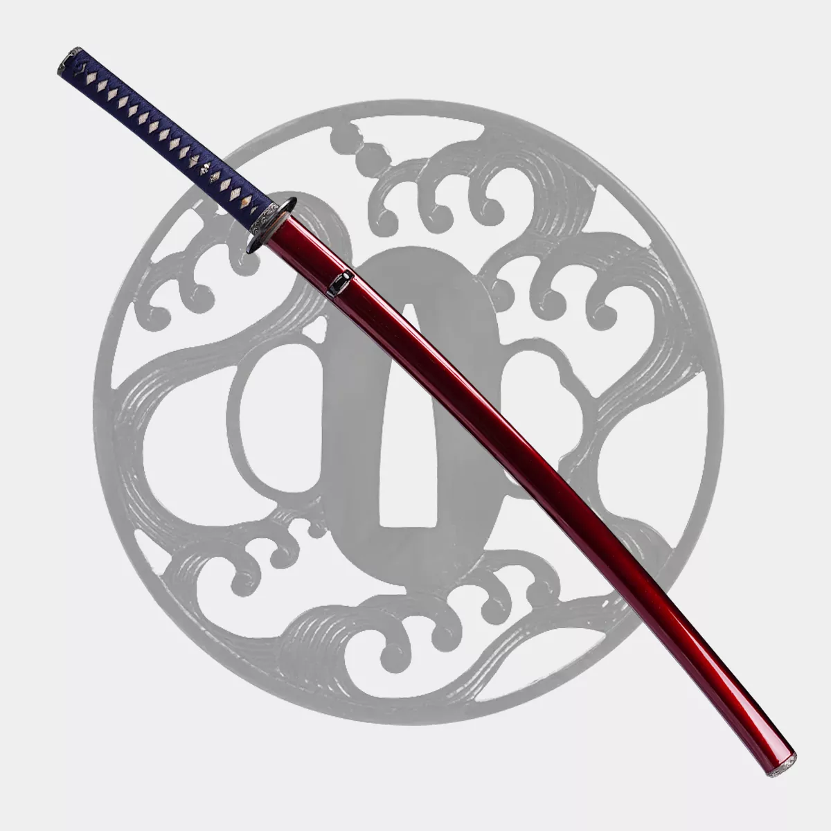 Hira Nami Koshirae folding steel Katana | Japanese sword shop