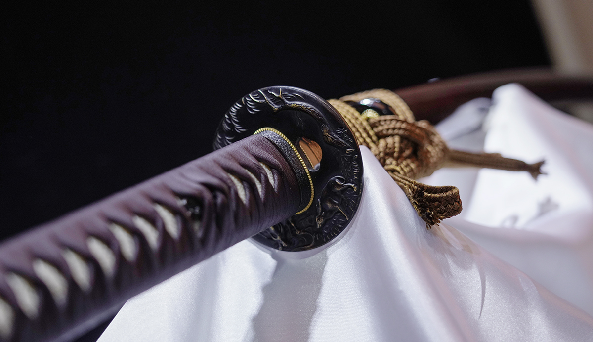 1095 Buffalo Koshirae Katana | Japanese Swords Shop