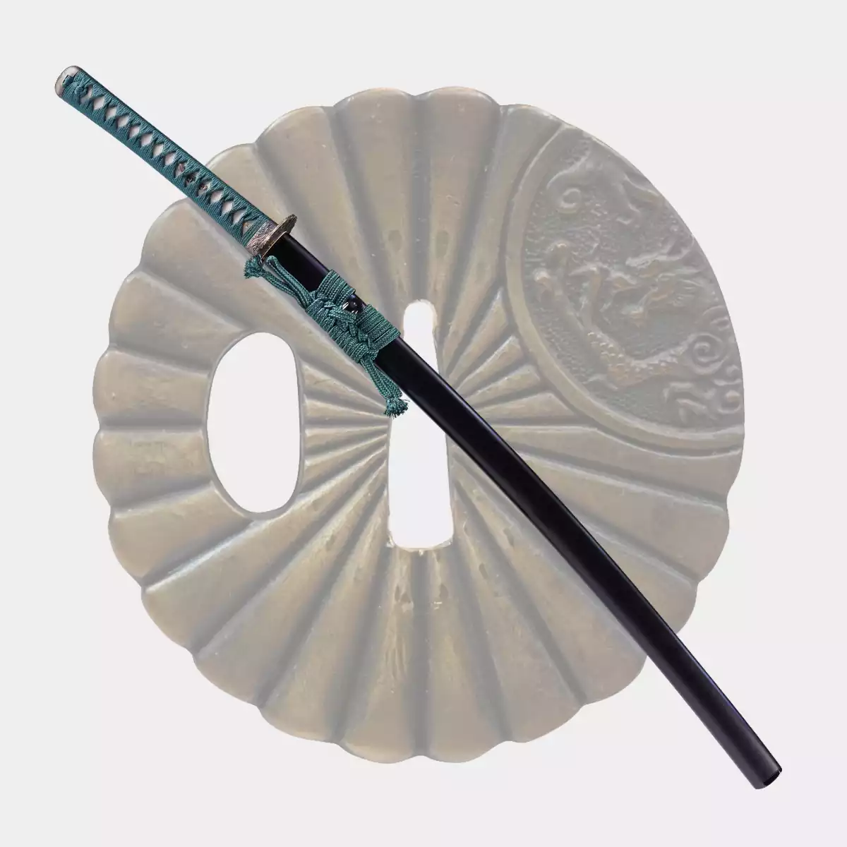 9260 Steel Brushed Kissaki-Moroha-Zukur Katana