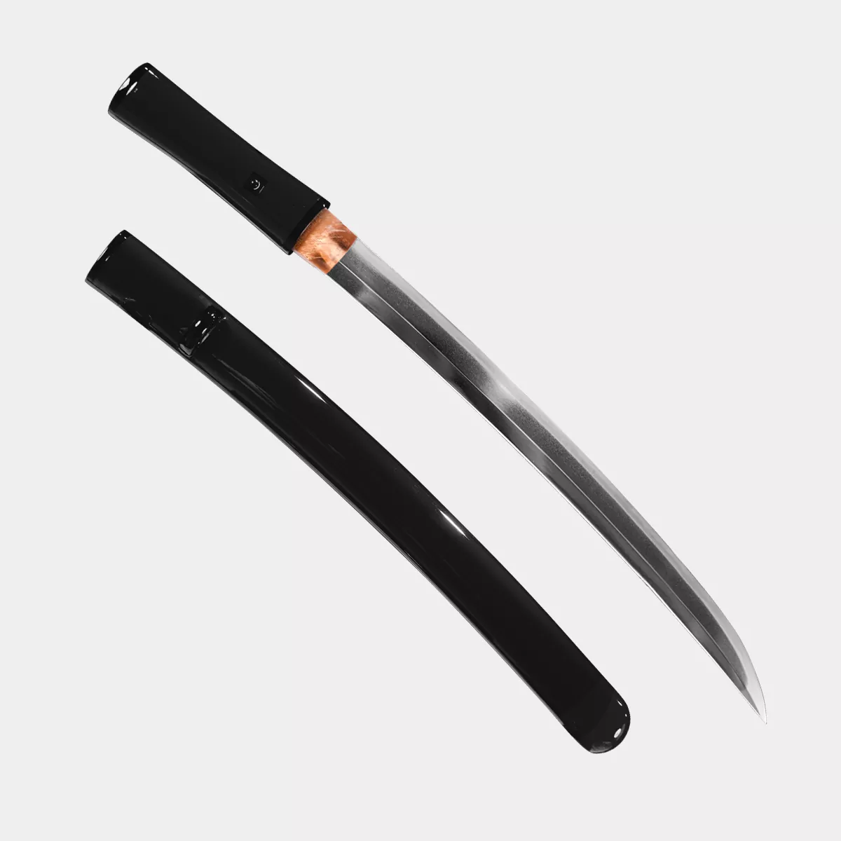 Shobu Zukuri Japanese samurai sword Wakizashi