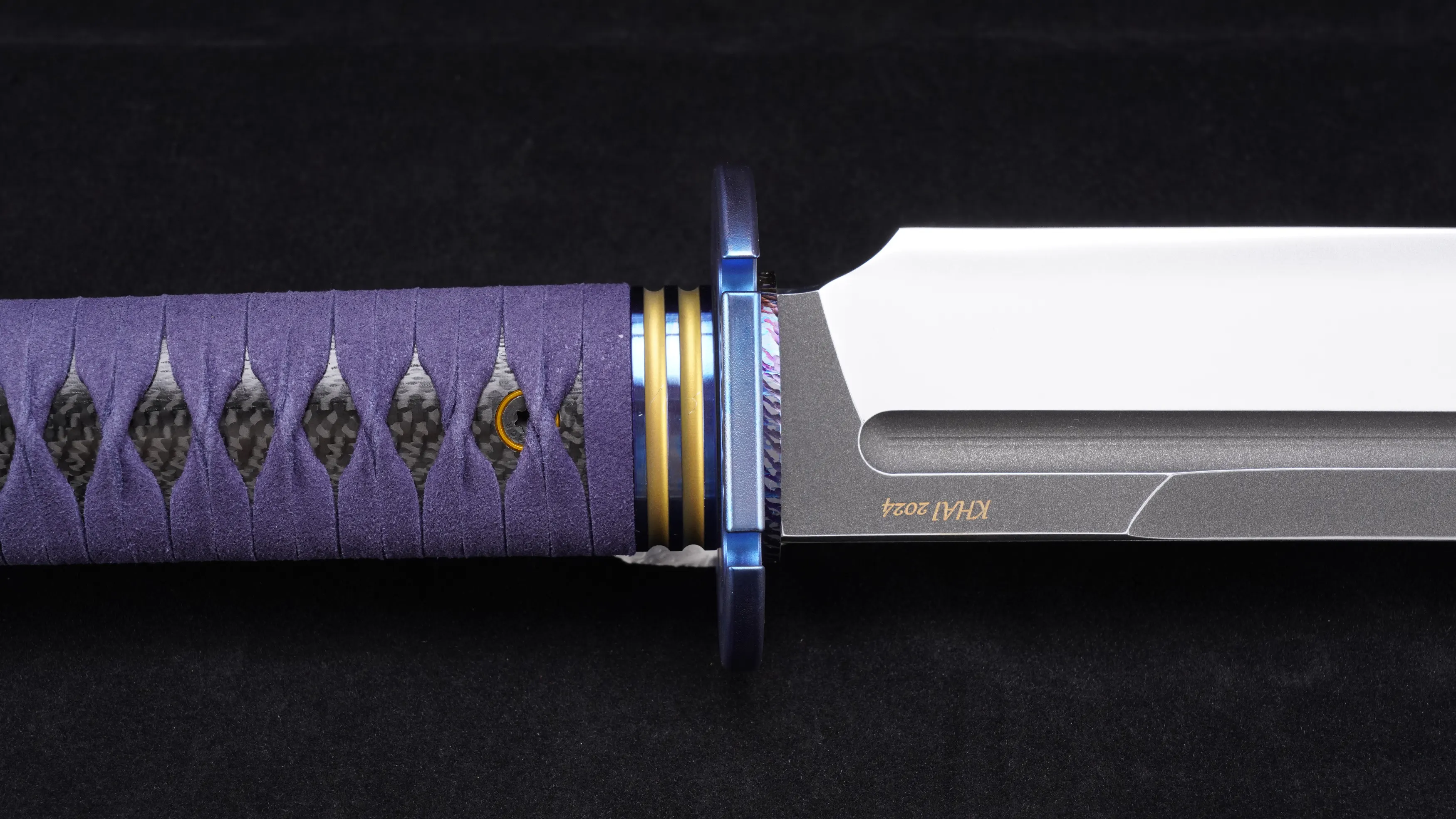 Super Assassin Katana Replica | CPM-3V Blade with Vacuum Heat Treatment