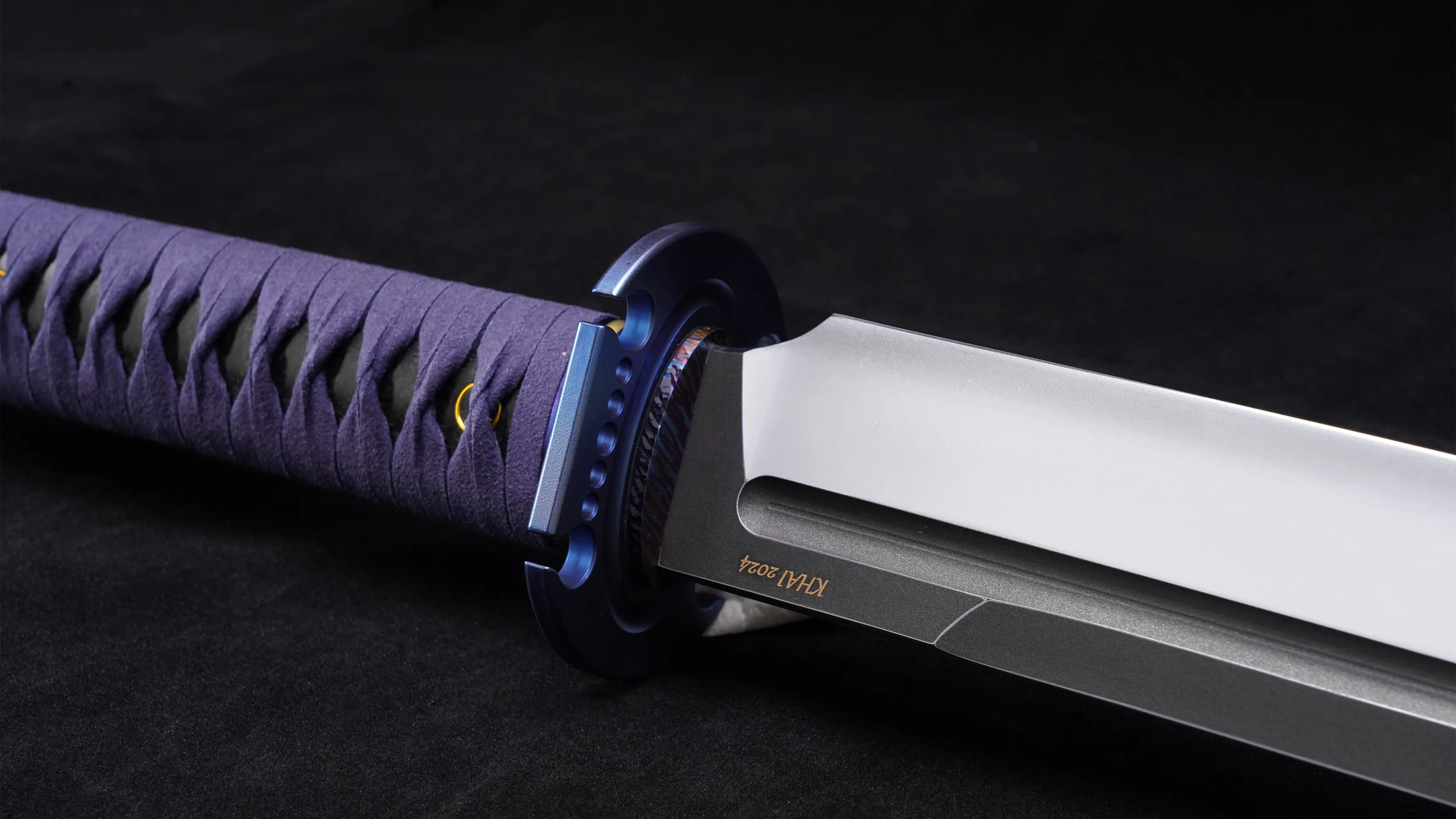 Super Assassin Katana Replica | CPM-3V Blade with Vacuum Heat Treatment