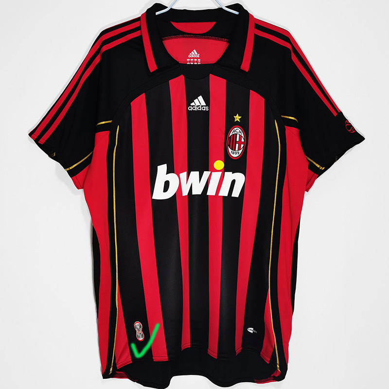 2006-2007 ACM Home Retro Soccer Jersey