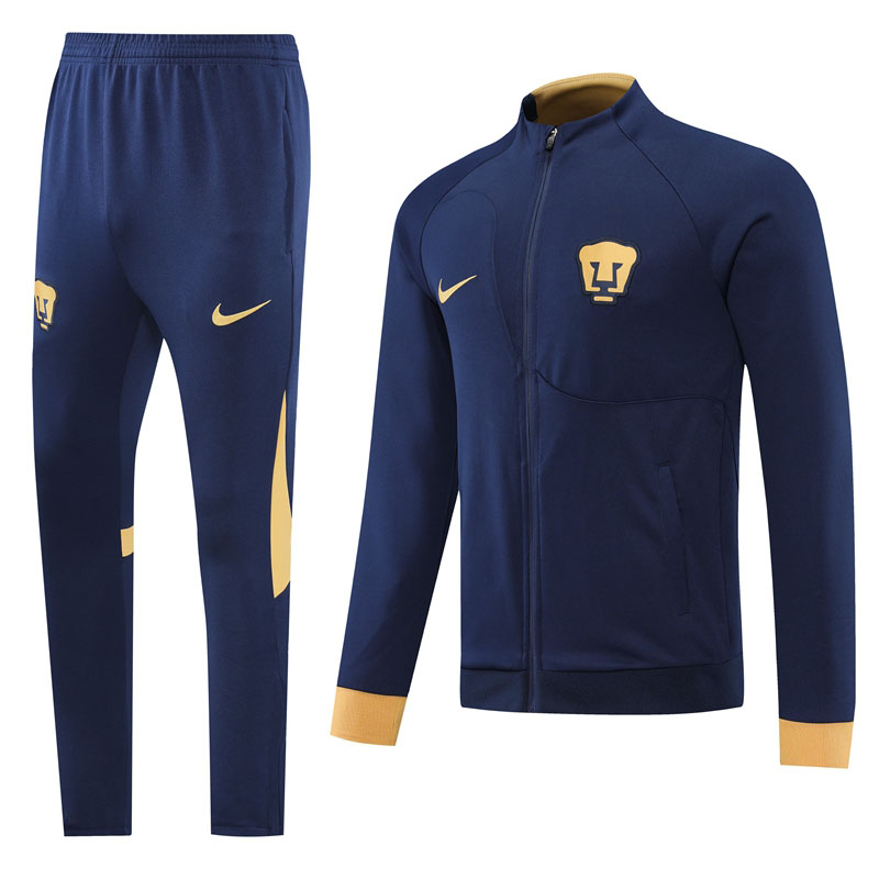 22-23 Pumas UNAM Royal blue Jacket Tracksuit