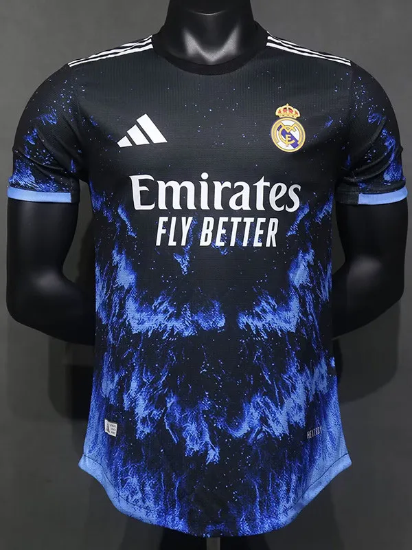 US$ 17.00 - 24-25 RMA Blue Special Edition Player Version Soccer Jersey ...