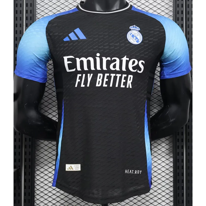 US$ 17.00 - 24-25 RMA Blue Black Special Edition Player Version Soccer ...