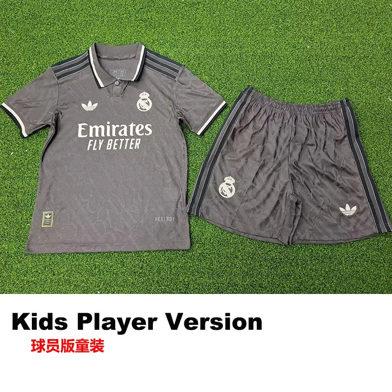 US$ 16.50 - 24-25 RMA Third Kids Player Version Soccer Jersey (球员童装 ...