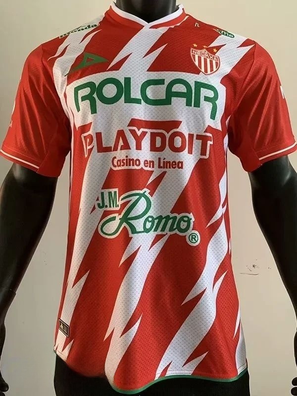 US$ 18.00 - 24-25 Necaxa Home Player Version Soccer Jersey - www ...