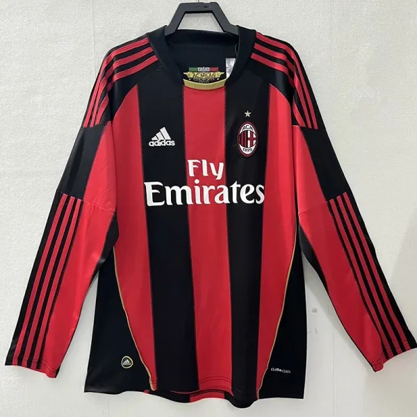 US$ 20.00 - 2010-2011 ACM Home Long sleeve Retro Soccer Jersey (长袖 ...