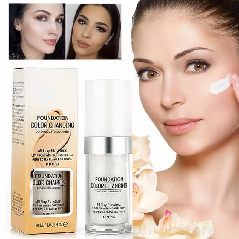 🎁BUY 1 GET 1 FREE🔥2025 Colour Changing Mature Skin Foundation - www ...