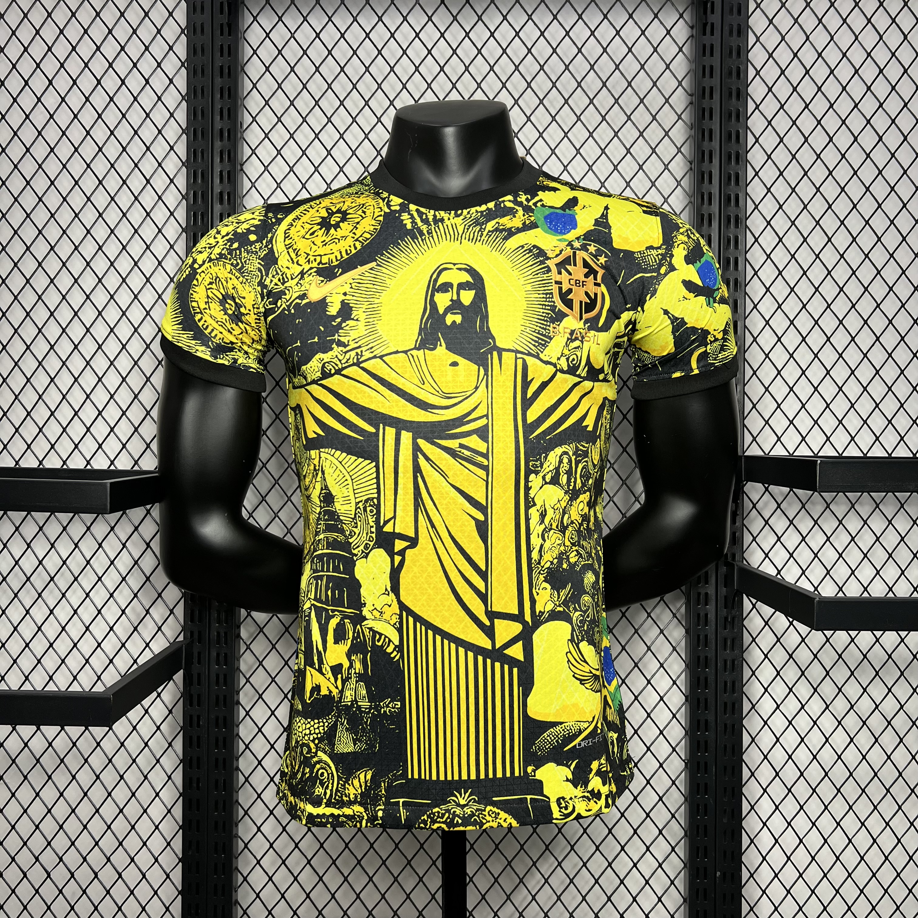 US$ 23.00 - 2024-25 Brazil Jesus yellow special player version(The ...