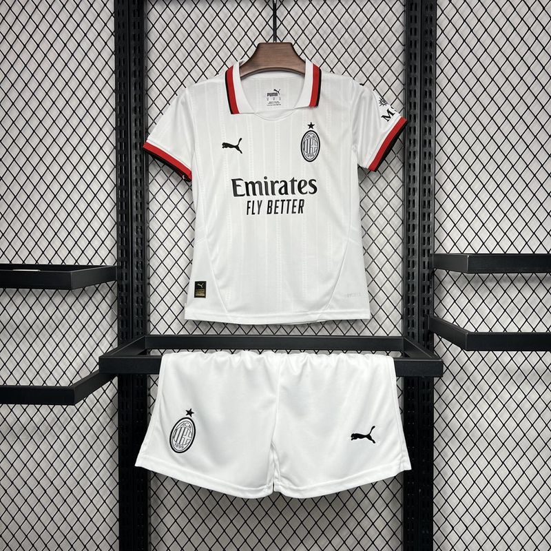 US$ 21.00 - 2024-25 AC Milan Away white kids kit - www.andistore.cn