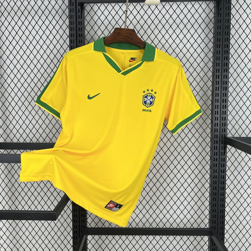 US$ 24.88 - 1997 Brazil home retro jersey - www.andistore.cn