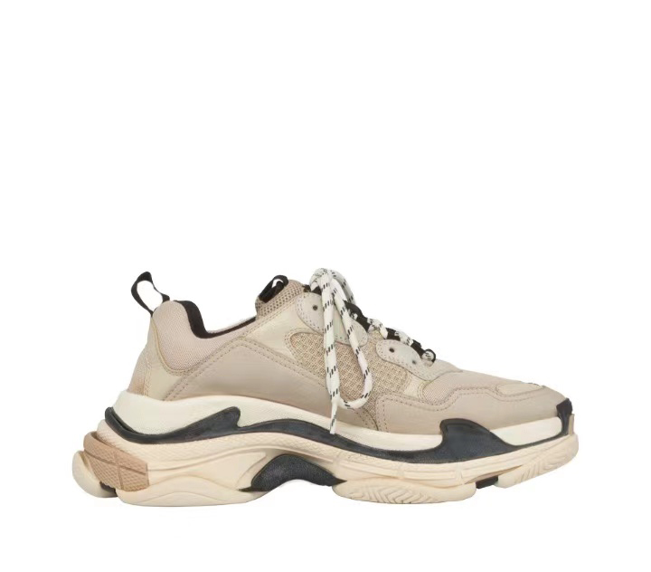 BALENCIAGA Designer Triple Clear Sole Sneaker Double Foam And Mesh Fluo ...