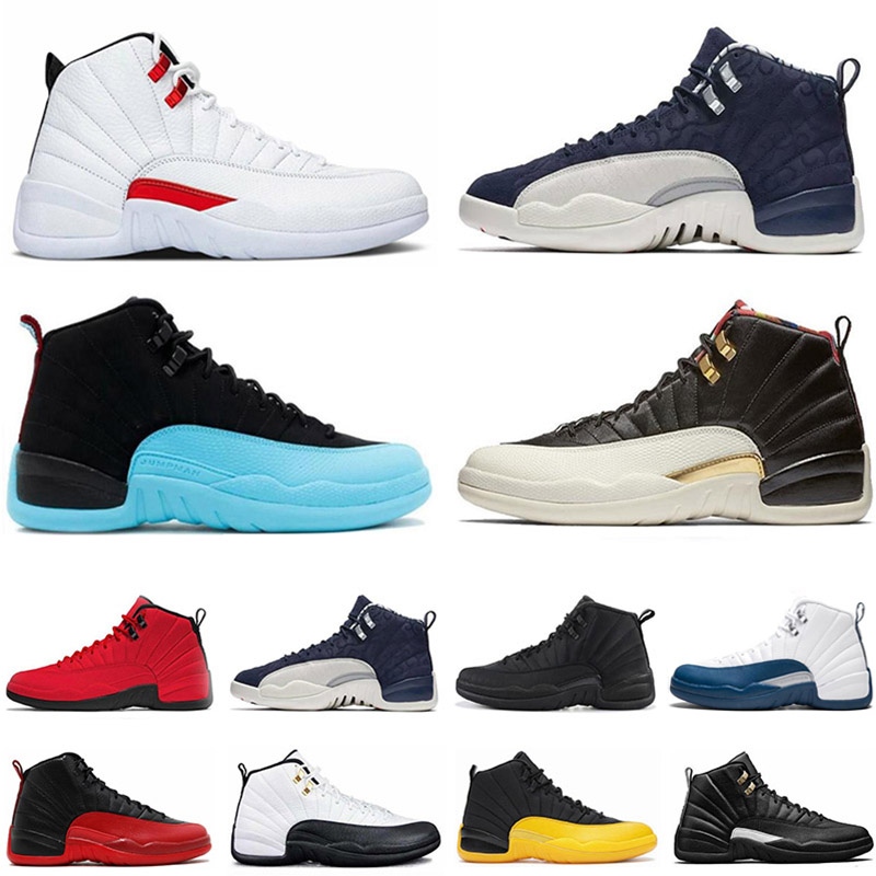 NIKE AIR Jordan 12 Retro Basketball shoes Luxury Designer Sneaker ...