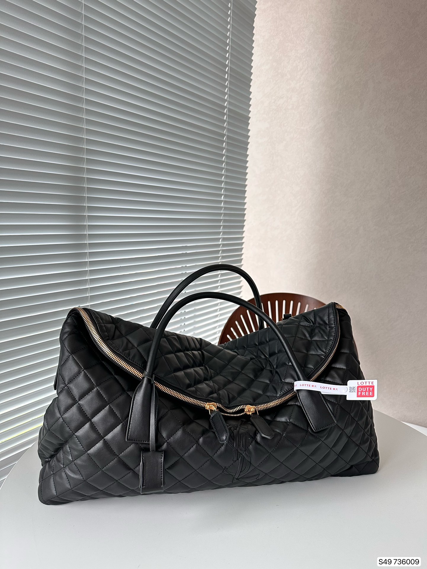 Yves Saint Laurent Bag ICARE ES GIANT quilted leather YSL travel bag