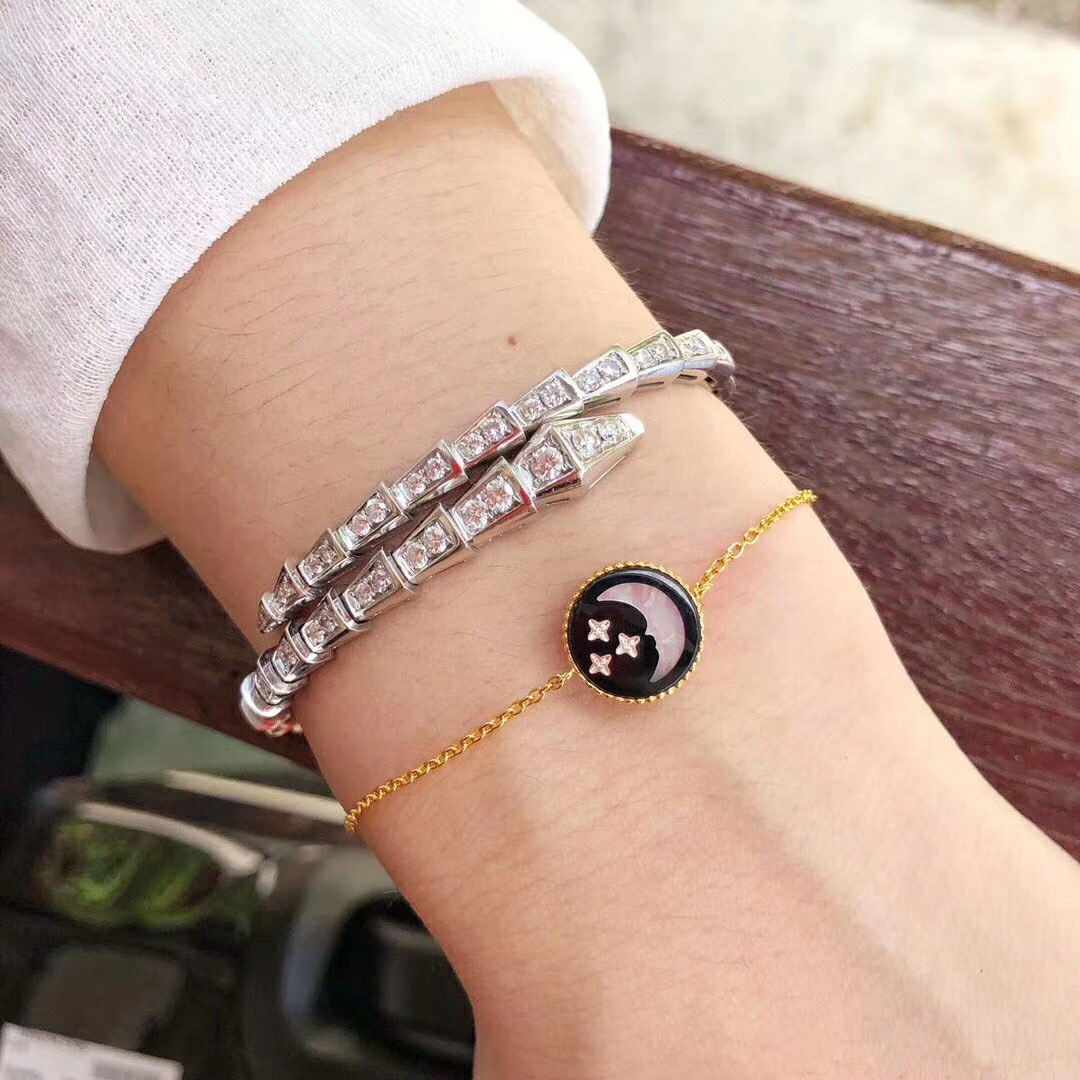 Dior Rose Celeste Sun Moon Star Bracelet
