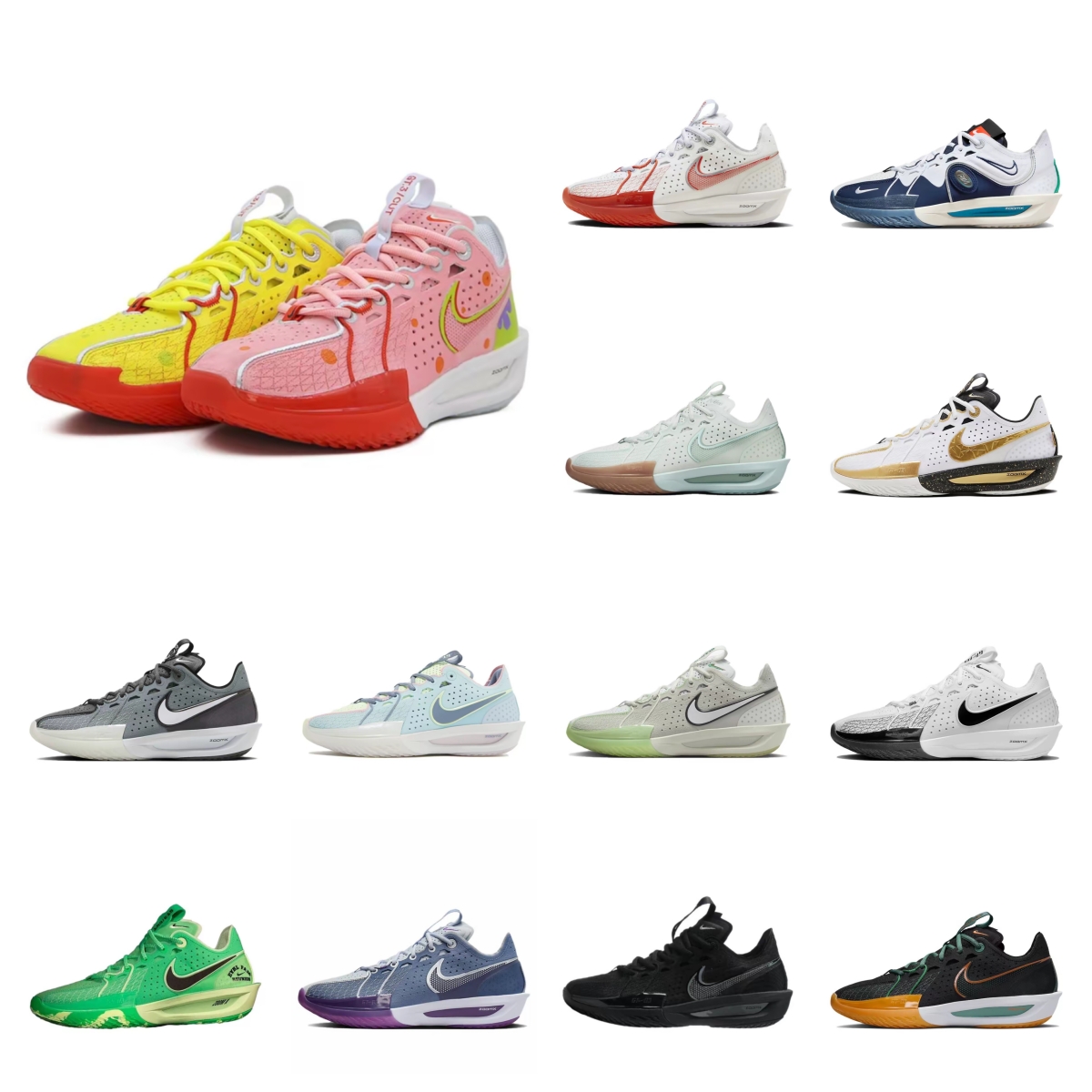 Nike G.T. Cut 3 EP GT3 generation full-length ZoomX practical ...