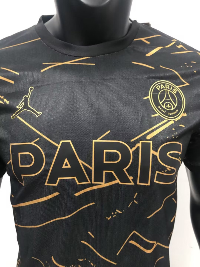 US$ 35.00 - Player Version 2023-2024 PSG Black/Gold Soccer Training ...